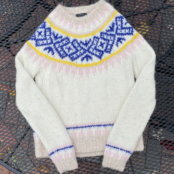 J. Crew | Sweaters | J Crew Collection Fair Isle Sweater | Poshmark